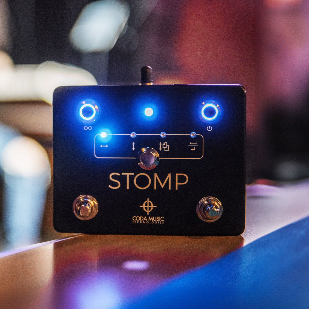 Stomp foot pedal